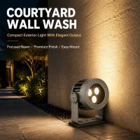 China Aluminum Housing Outdoor LED Floodlight Outside Led Security Lights For Parking Lot for sale