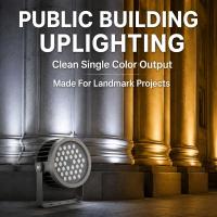 China Aluminum Housing RGBW Outdoor LED Floodlights for Shopping Plaza Center Hotel Entrance for sale