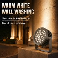 China Aluminum Housing RGBW Outdoor LED Floodlights for Shopping Plaza Center Hotel Entrance for sale