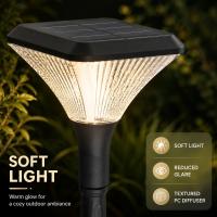 China 5W LED Solar Post Top Garden Light With Aluminum Housing for Pathway Landscape for sale