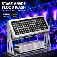 China 200W High Bright Throw Ratio Projection Lamp IP66 LED Landscape Advertising Signboard Floodlight for Decor Sidewalk Tree for sale