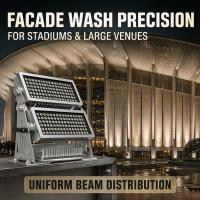 China RGBW LED Flood Lights 480W Color Changing Exterior Floodlights For Landmark Lighting for sale