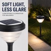 China 3W Conch Shape Solar Lawn Lights UV Resistant 120LM IP65 For Pathway Decorative Lighting for sale