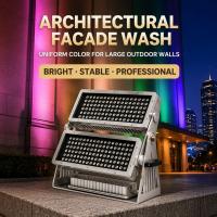 China Dual Head Rectangular 600W RGB LED Floodlight IP67 Waterproof DMX512 Control for Building Night Scene for sale