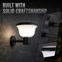 China 5W LED Solar Wall Sconce IP65 Waterproof for Villa Courtyard Garden Patio Porch Decor for sale