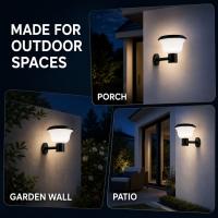 China 5W LED Solar Wall Sconce IP65 Waterproof for Villa Courtyard Garden Patio Porch Decor for sale