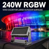 China Rectangular IP67 Waterproof LED Stadium Flood Light 300W 3000K Outdoor Building Facade Light for sale