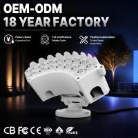 China Curved 12/15/18W LED Floodlight RGBW DMX Control Outdoor IP66 Landscape Lighting for Garden Hotel for sale