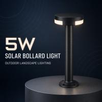 China 5W Moon Shadow Low Glare Solar Lawn Lights 40 OSRAM LEDs 120LM IP65 Die Cast Aluminum for sale