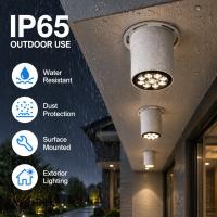 China Weather Resistant Led Outdoor Wall Lights Aluminum Body Modern Design For Hotels Gardens for sale