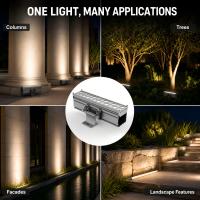 China IP66 Outdoor Led Flood Light AC/DC 12W 24W Single Color Building Exterior Lighting Floodlight for Commercial Buildings for sale