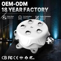 China Facade Decorative Small Round LED Pixel Point Light 1.5W 5LEDs DC24V DMX512 120 Degree Beam Angle for sale