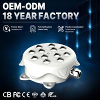 China DMX512 Programmable Round LED Pixel Lights 3W 12LEDs DC24V IP65 Multi Color For Media Facade Engineering for sale