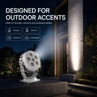 China High Lumen Round Waterproof Outdoor Led Spotlights IP66 6W 12W DMX512 For Hotel Balcony for sale
