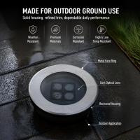 China 316 Stainless Steel Outdoor Led Inground Lights High Lumen Waterproof Deck Lights for sale