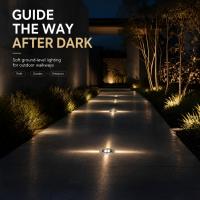 China 316 Stainless Steel Outdoor Led Inground Lights High Lumen Waterproof Deck Lights for sale