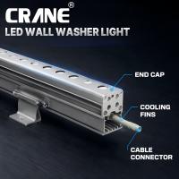 China IP65 RGB RGBW LED Wall Washer Lights DMX512 Control Dimmable Adjustable Install Angle for sale
