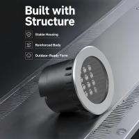 China 48W Stainless Steel LED Inground Lights Adjustable Buried In Ground Landscape Lights IP68 for sale