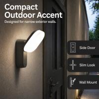 China 10W Adjustable LED Outdoor Wall Mount Lighting With Rotatable Panel 3000K IP65 Rating for sale