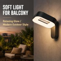 China Dual Emission LED Outdoor Wall Washer Light 2 × 12W Soft Glow Wall Sconce For Entrances Patios for sale