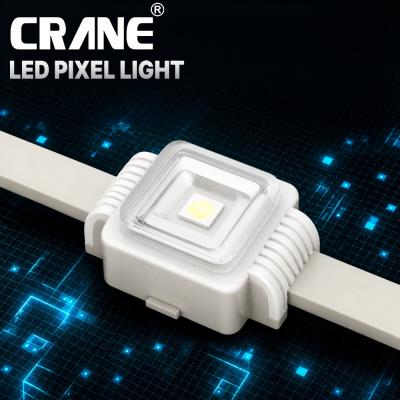 China Ultra Thin 13mm Square LED Pixel Lights 0.3W DC5V Aluminum Channel For Ceiling Edge Decoration for sale