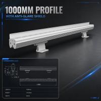 China 24W Outdoor LED Wall Washer Lights DC24V IP67 Linear Facade Lighting For Buildings Bridges for sale