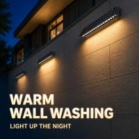 China 10W LED Solar Wall Washer Light IP65 Outdoor Architectural Lighting for Hotels and Villas for sale