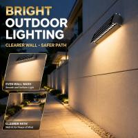 China 10W LED Solar Wall Washer Light IP65 Outdoor Architectural Lighting for Hotels and Villas for sale