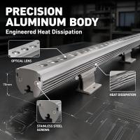 China Aluminum Housing LED Wall Washer Lights With Adjustable Bracket For Outdoor Building for sale