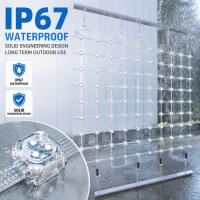 China Square 3 LED Flexible Grid Screen Series IP67 High Brightness Facade LED Mesh Light for sale