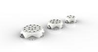 China Waterproof Rating 3W DC24V Rgb LED Pixel Lights 2000-6500K For Bridge Building for sale