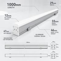 China Lightweight PC Cover LED Wall Washer Light IP65 Linear 12W-15W for sale