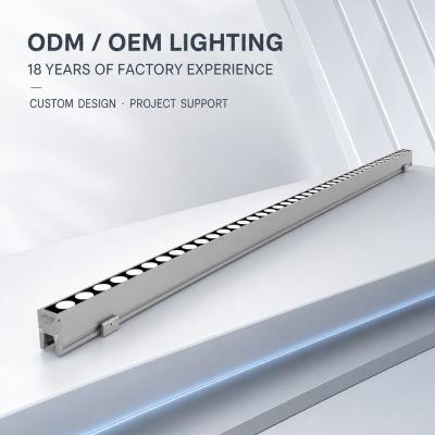 China IP65 Round-Hole LED Linear Light for Building Facade Decoration for sale