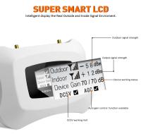 China 1800MHz 2G/4G Mobile Signal Booster Repeater with 70dB Gain and 30MHz Bandwidth for Indoor Coverage for sale