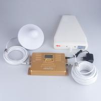 China Dual Band 1800 2100MHz 2G 3G 4G Signal Repeater 68dB Gain DCS LTE WCDMA Internet Amplifier for sale