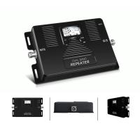 China Dual Band Cell Phone Signal Booster 850 2100MHz 70dB Gain 2G 3G 4G LTE Repeater for sale