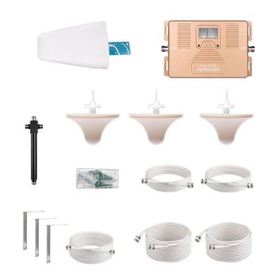 China GSM LTE 2G 4G Signal Repeater 70dB Gain 800MHz Automatic Gain Control for Mobile Signal for sale