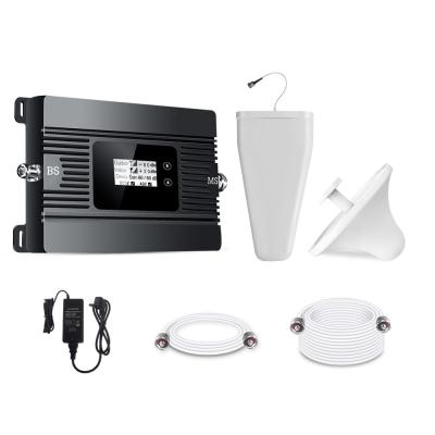 China ATNJ 2100MHz 3G Signal Booster Repeater with 80dB Gain and 27dBm Output Power for 3000m² Coverage for sale