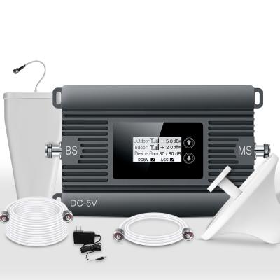 China 4G LTE Signal Booster Band20 800MHz 80dB Gain 27dBm Output for Home Office for sale