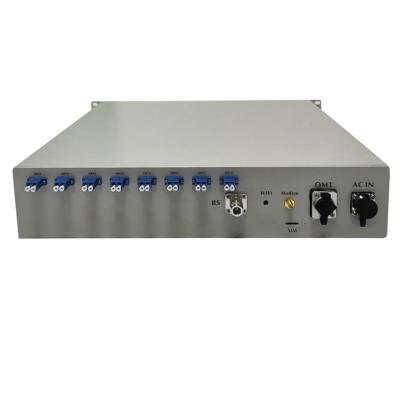 China Digital Fiber Optic Signal Booster 37dBm Quad Band 800/900/1800/2100MHz DAS Repeater for High Rise Buildings for sale