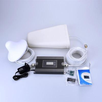 China 1800MHz GSM Signal Booster 80dB Gain 2G/4G Mobile Repeater with AGC Function for Indoor Coverage for sale