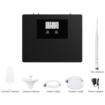 China 2G 4G Dual Band Repeater 900MHz 1800MHz 70dB Gain Cellular Amplifier with 20dBm Output Power for sale