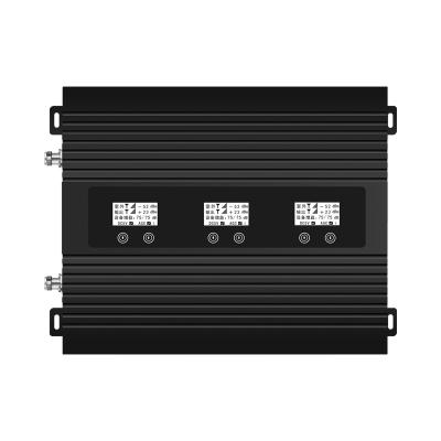 China 80dB Multi-Band Mobile Signal Amplifier Repeater for 2G 3G 4G Networks 900/1800/2100MHz for sale