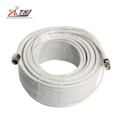 China RG58 20m Coaxial Cable SMA Male to Female 50 Ohm 6000MHz for Signal Booster Systems for sale