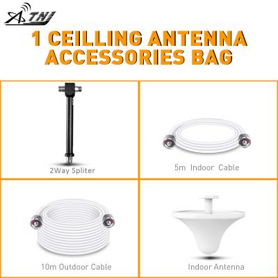 China Zinc Alloy Ceiling Antenna Extension Kit 800-2700MHz 3dBi Gain for ATNJ Signal Repeater for sale