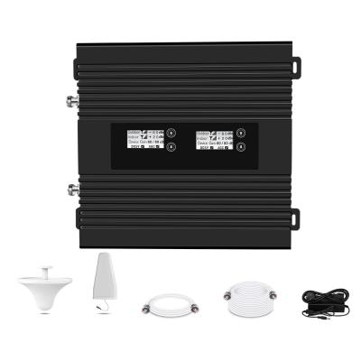 China ATNJ 80dB Dual Band Signal Booster 900MHz 1800MHz Mobile Repeater with 27dBm Output Power and 800m² Coverage for sale