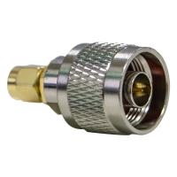 China Customized SMA Male to N Male RF Connector 50 Ohm 0-14GHz for Cell Phone Booster for sale