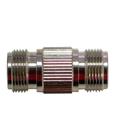 China Customized N Female Type Signal Booster Connector Zinc Alloy 50 Ohm DC to 6GHz for sale