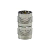 China Customized N Male to N Male RF Coaxial Adapter 50 Ohm DC-6GHz Low VSWR 1.15 for sale