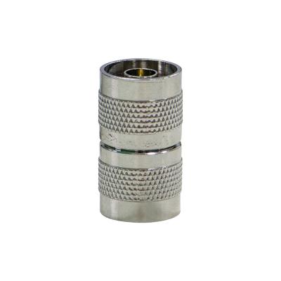China Customized N Male to N Male RF Coaxial Adapter 50 Ohm DC-6GHz Low VSWR 1.15 for sale